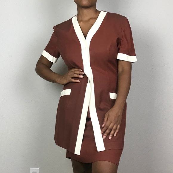 Dani Max | Skirts | Vintage Lois Snyder Dani Max Career Blazer Dress ...